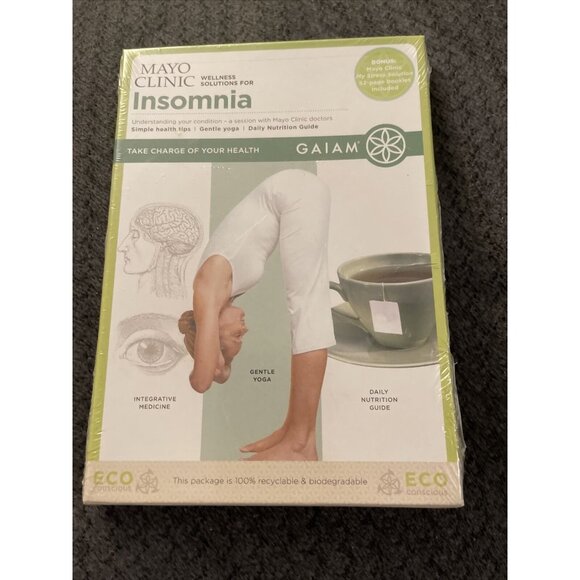 Other | Mayo Clinic Insomnia Dvd Gaiam New D11 | Poshmark